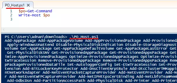 Echo Command gebruiken in PowerShell 9853_5