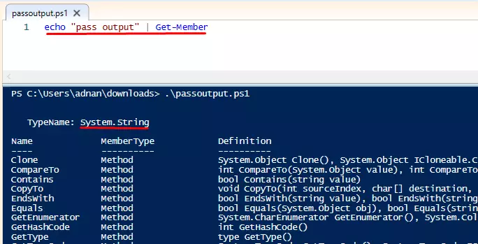 Mokhoa oa ho sebelisa Echo Command ho PowerShell 9853_9