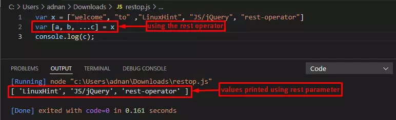 JavaScript Rest 運算符解釋 9857_2