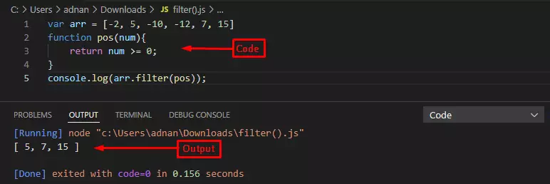 JavaScript에서 배열 요소를 필터링하는 방법 9859_2