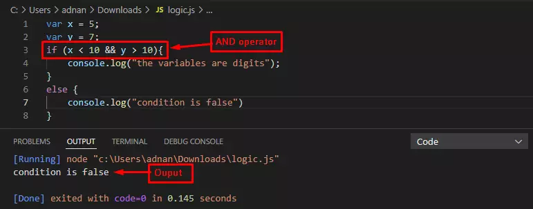 如何在 JavaScript 中使用逻辑运算符 9862_2