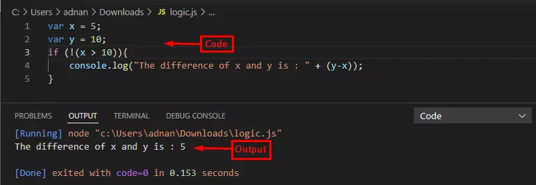 Hoe om logiese operateurs in JavaScript te gebruik 9862_4