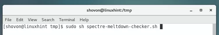 Verifica e patch Spectre e Meltdown su CentOS7 9886_3