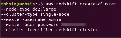 Како да се создаде Redshift кластер на AWS 988_17