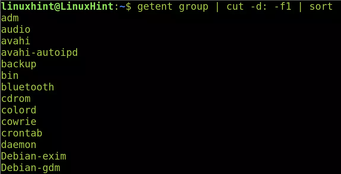 วิธีลบกลุ่มใน Linux 98_2