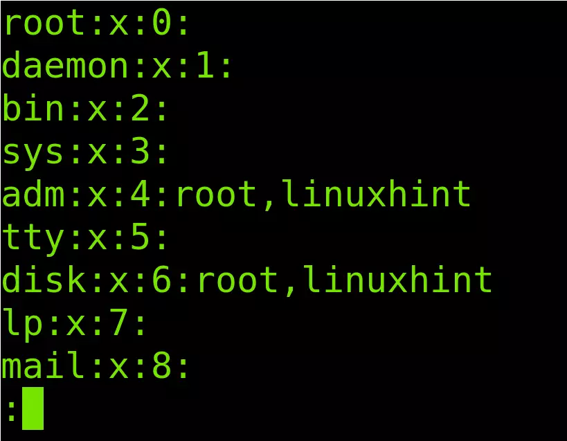 Kuinka poistaa ryhmiä Linuxissa 98_4