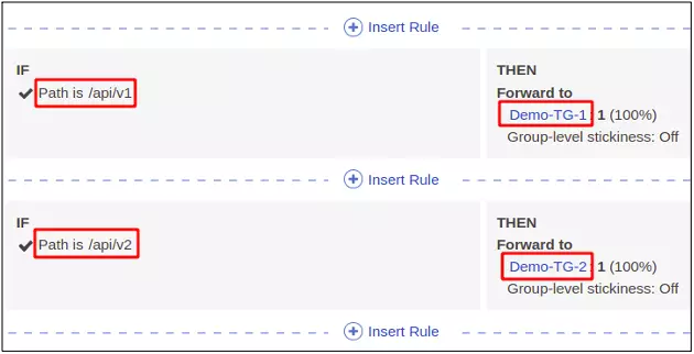 Wéi konfiguréieren d'Applikatioun Load Balancer fir intelligent Routing 991_16