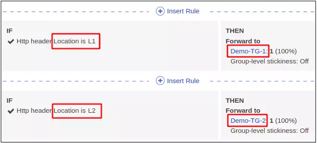 Wéi konfiguréieren d'Applikatioun Load Balancer fir intelligent Routing 991_19