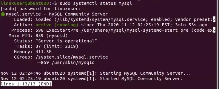 Ištrinkite / išmeskite duomenų bazę MySQL 9944_2