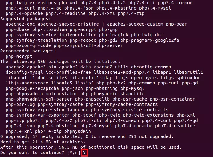 Pasang PHP MyAdmin dina Ubuntu 20.04 9945_3