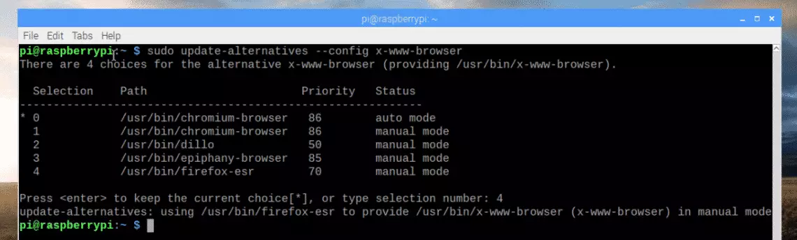 Instaloni Firefox-in në Raspberry Pi 9967_14