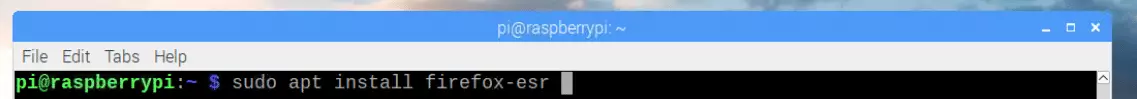 I-install ang Firefox sa Raspberry Pi 9967_3