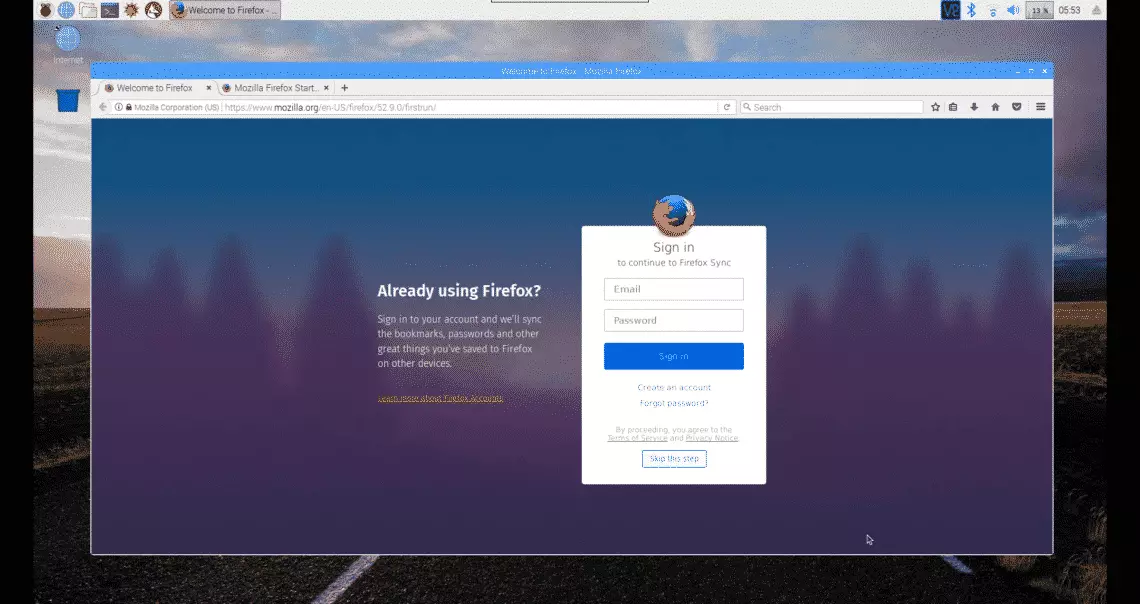 فایرفاکس په راسبیري پای کې نصب کړئ 9967_9