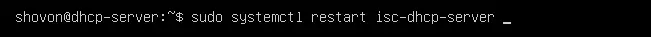 Giunsa ang Pag-install ug Pag-configure sa DHCP Server sa Ubuntu 18.04 LTS 9981_9