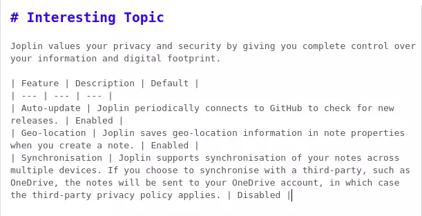 Paano mag-install at gumamit ng Joplin note-taking app sa Ubuntu 20.04 9995_6