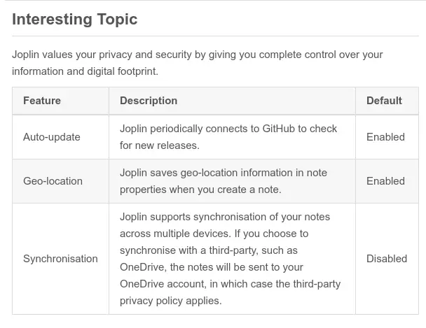 Giunsa ang pag-install ug paggamit sa Joplin note-taking app sa Ubuntu 20.04 9995_7